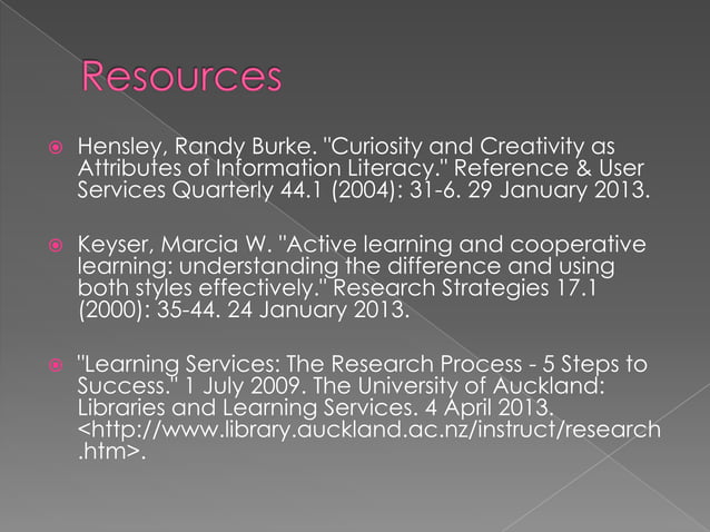 Information Literacy Summit Presentation | PPTX