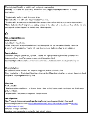 Information literacy unit ubd (praciticum) | PDF