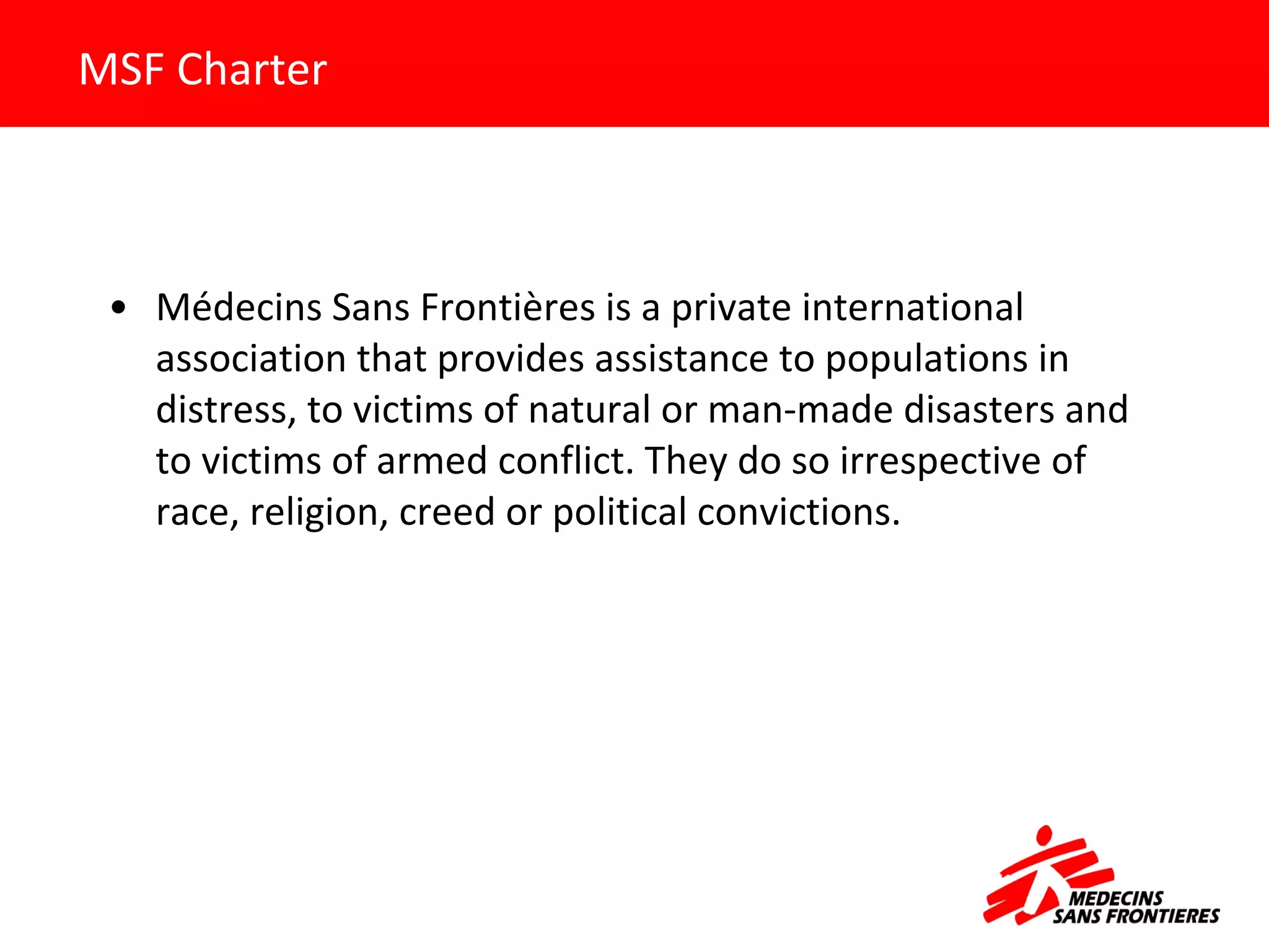 Information management in msf | PPT