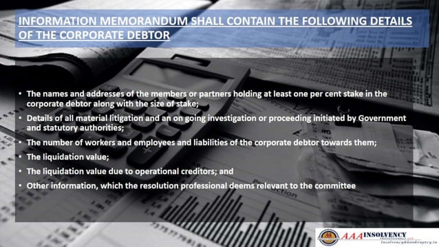 Information memorandum - Decoding and sample formats | PPT | Free Download