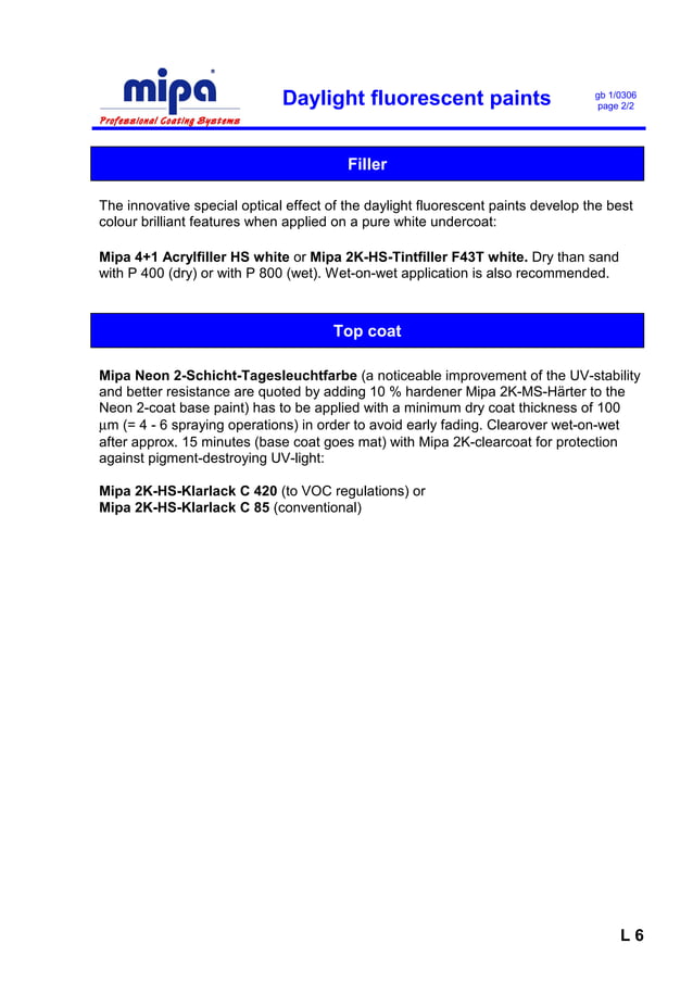 Information mipa neon | PDF