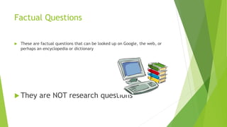 Information need and thesis | PPT