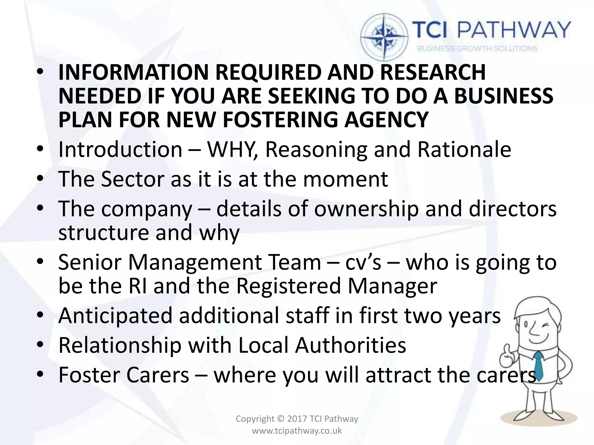 Information needed for foster care business | PPT