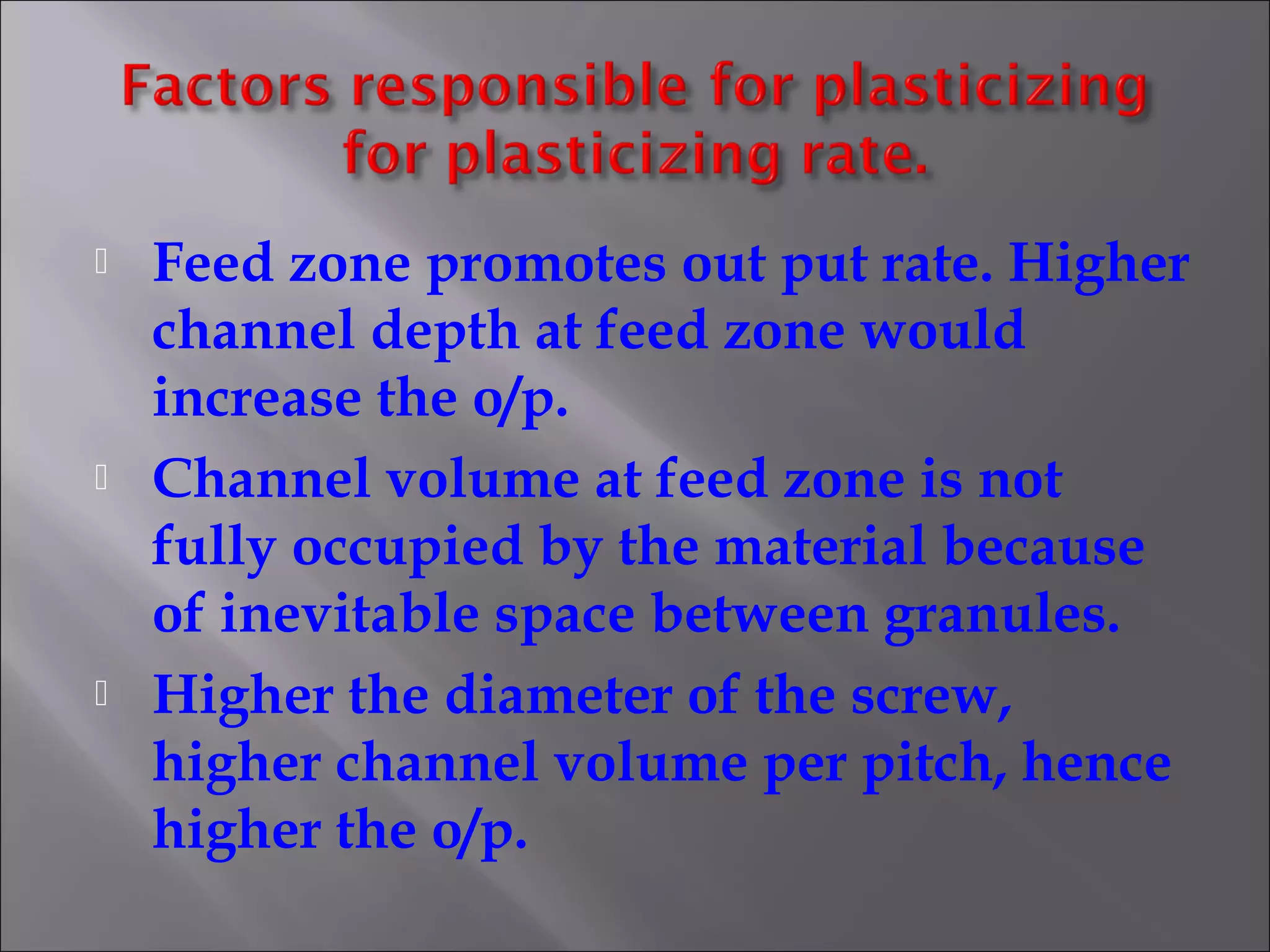 Information of injection molding screw | PPT