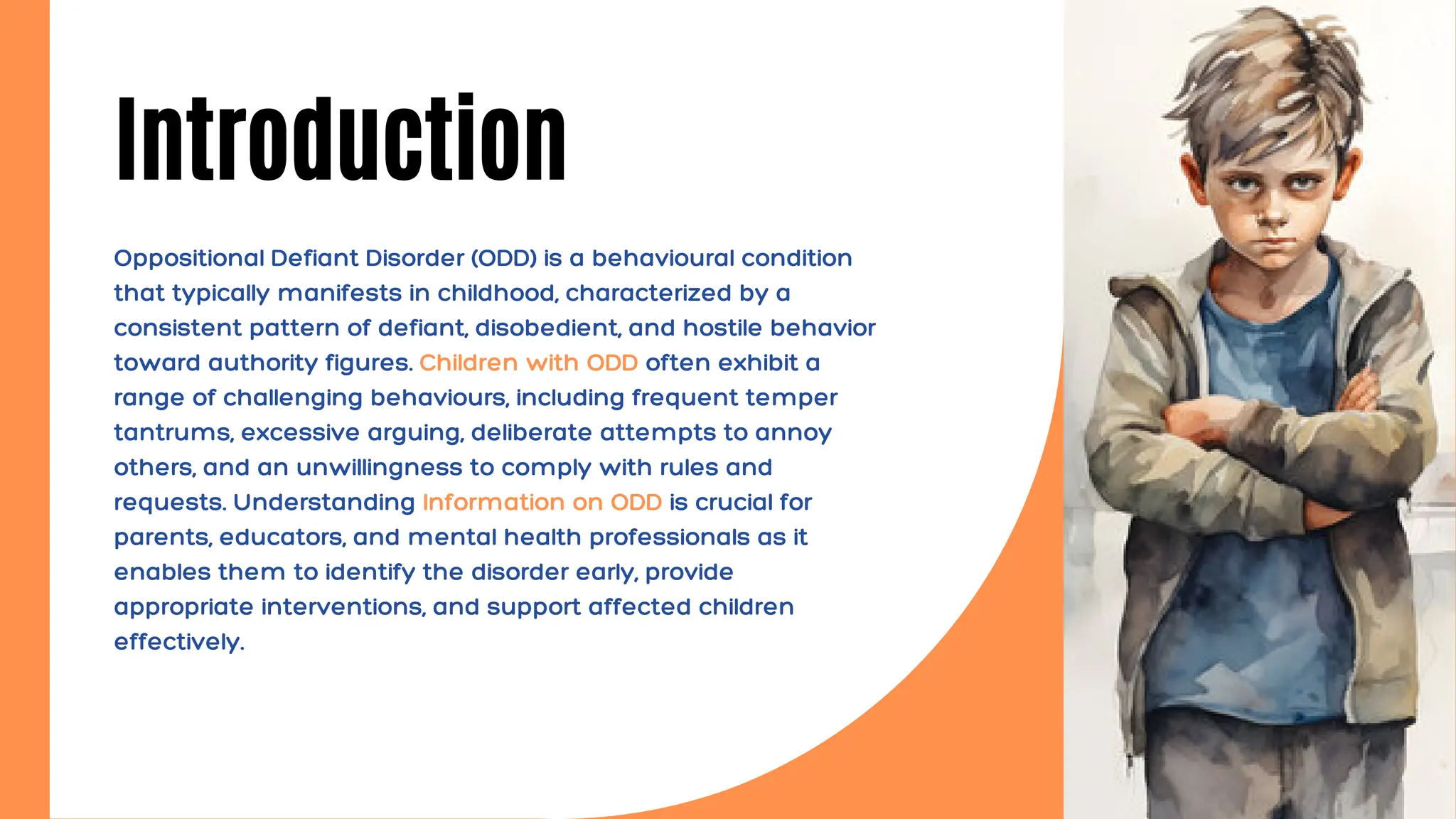 Impact of ODD: Crucial Information on Oppositional Defiant Disorder | PPT