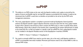 Information on PHP Handlers | PPTX | Web Development | Internet