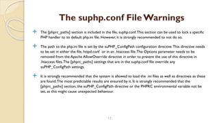 Information on PHP Handlers | PPTX | Web Development | Internet