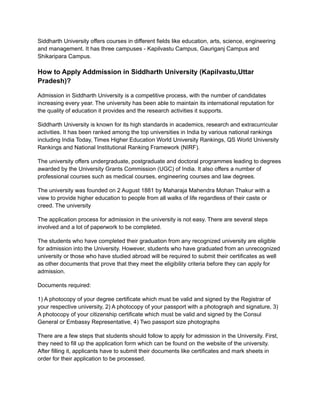 Information on Siddharth University (1).pdf