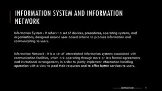 Information Organisation as a System | PDF