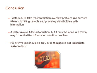 Information overflow | PPT