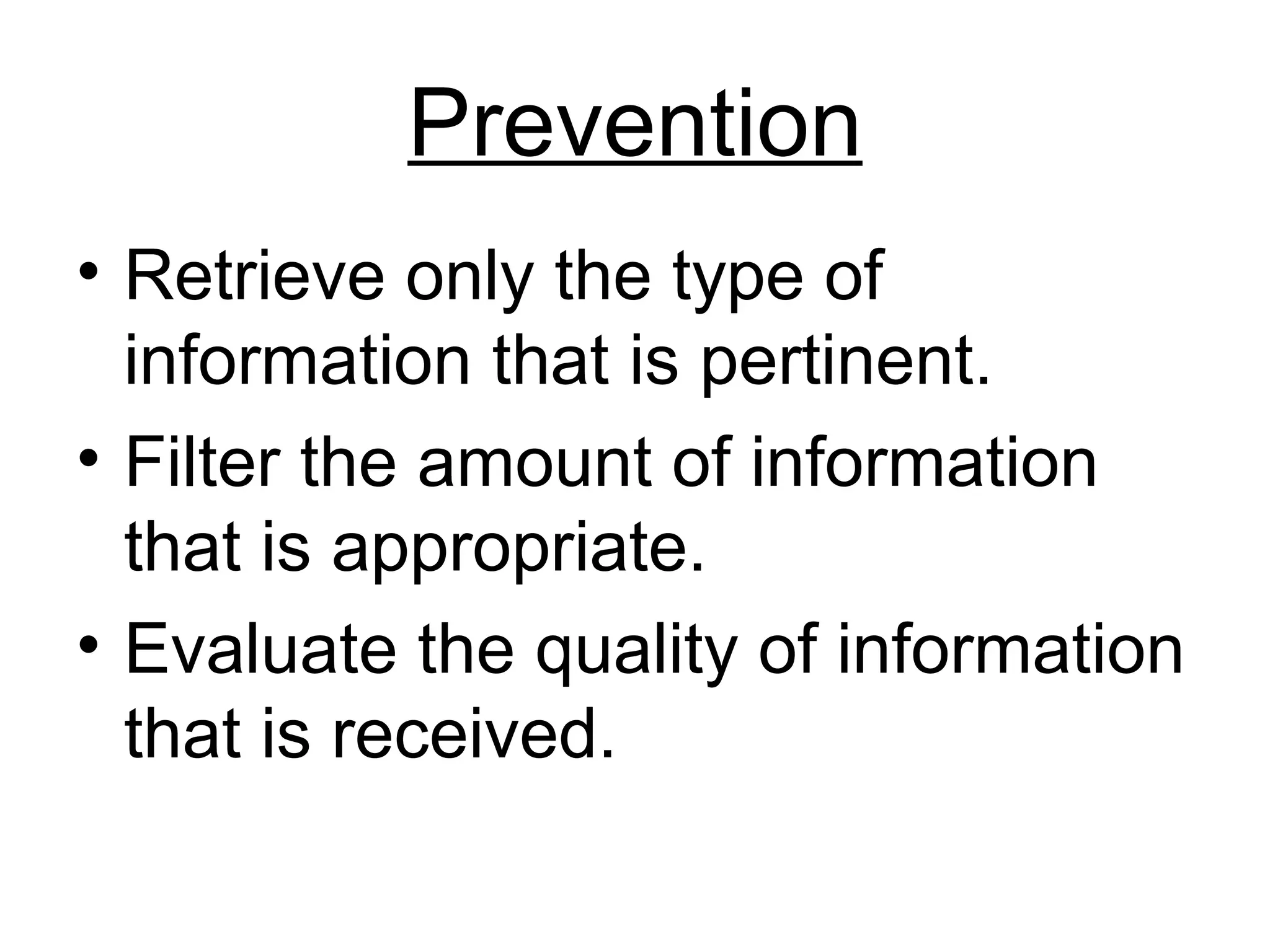 Information overload | PPT