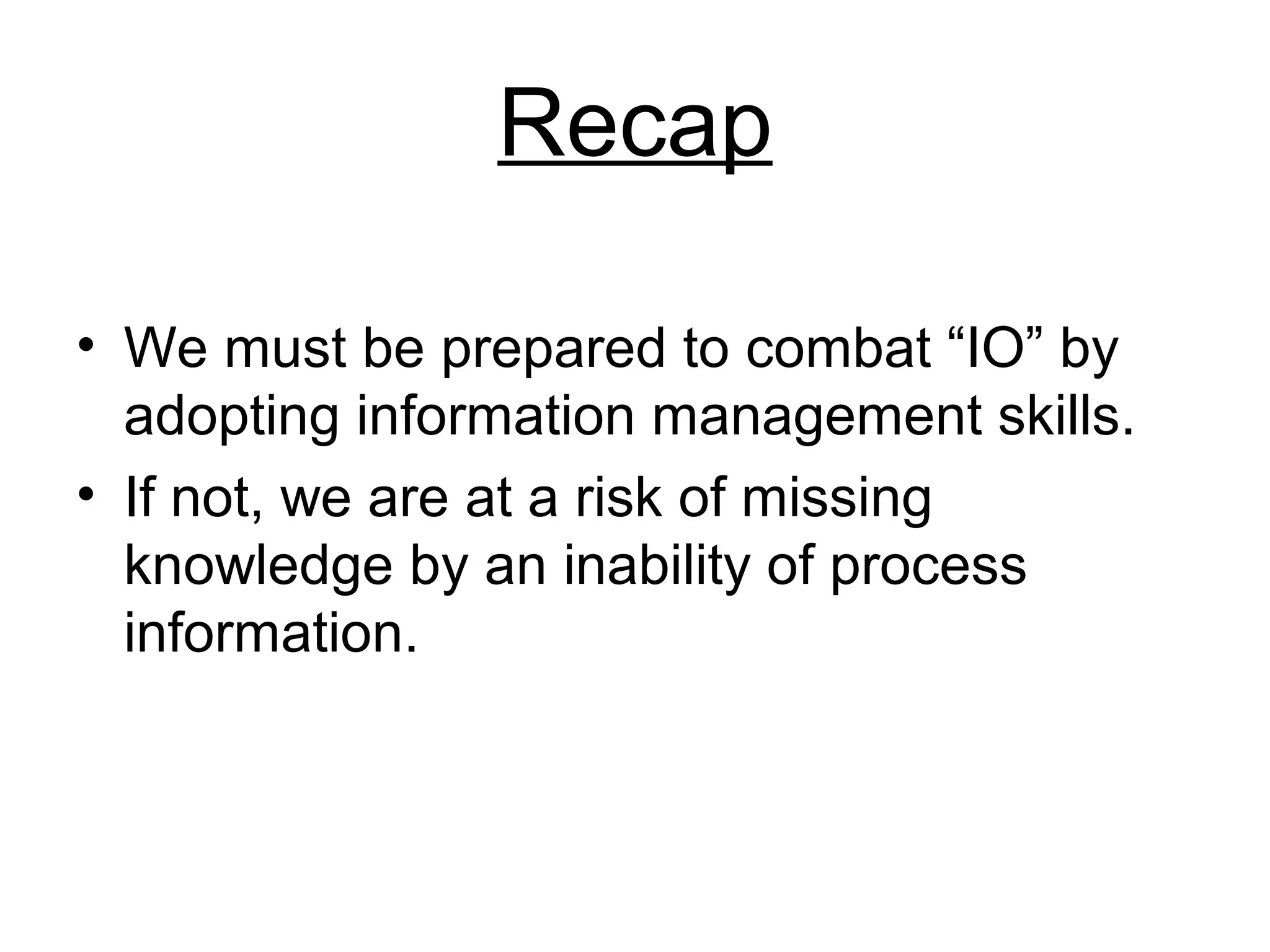 Information overload | PPT