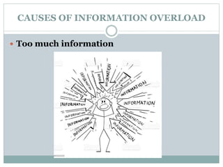 INFORMATION OVERLOAD BANE OF THE MODERN WORLD | PPTX