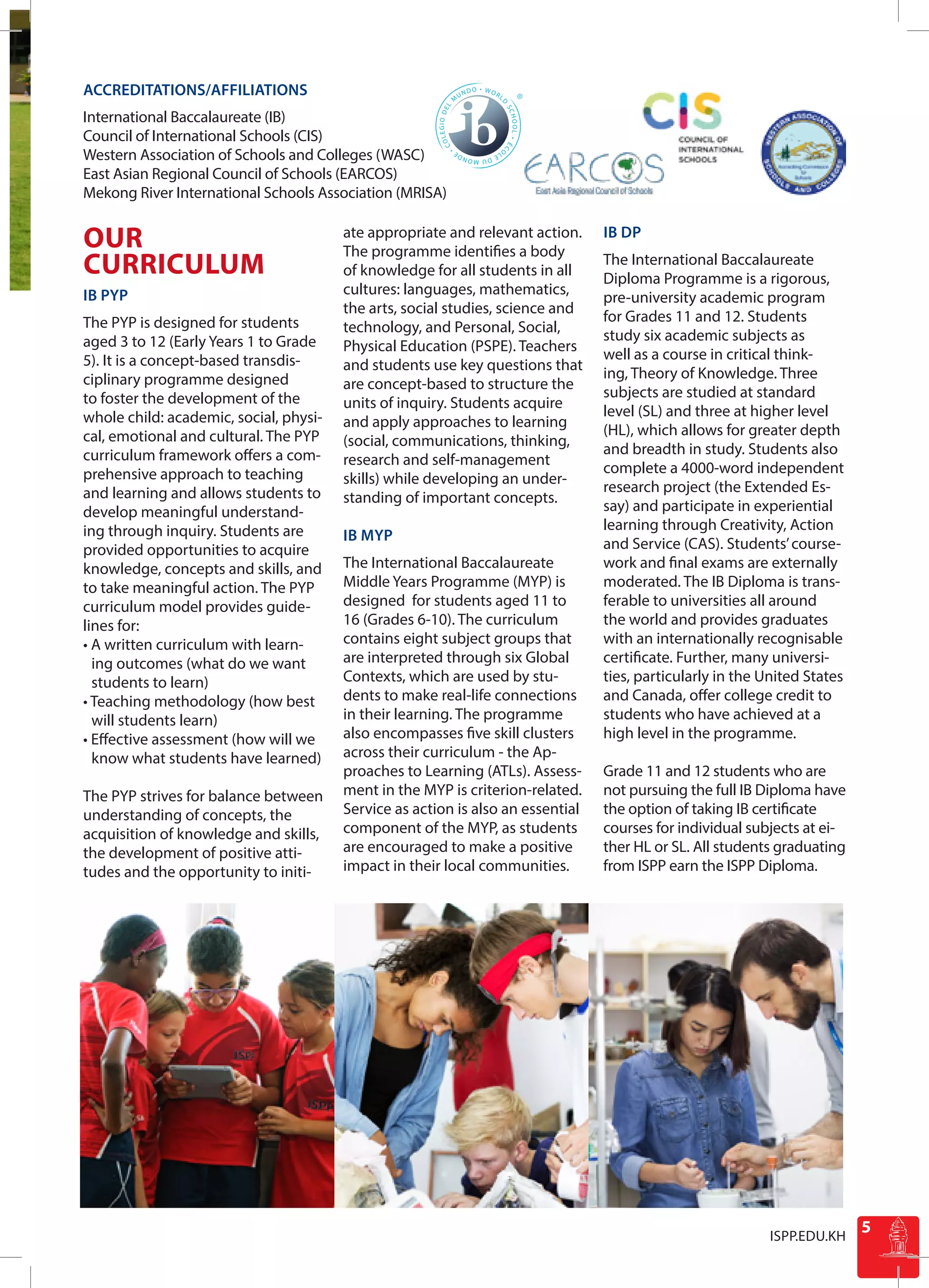 THE INTERNATIONAL SCHOOL OF PHNOM PENH | PDF