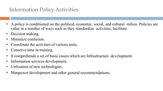 Information policy ppt | PPTX
