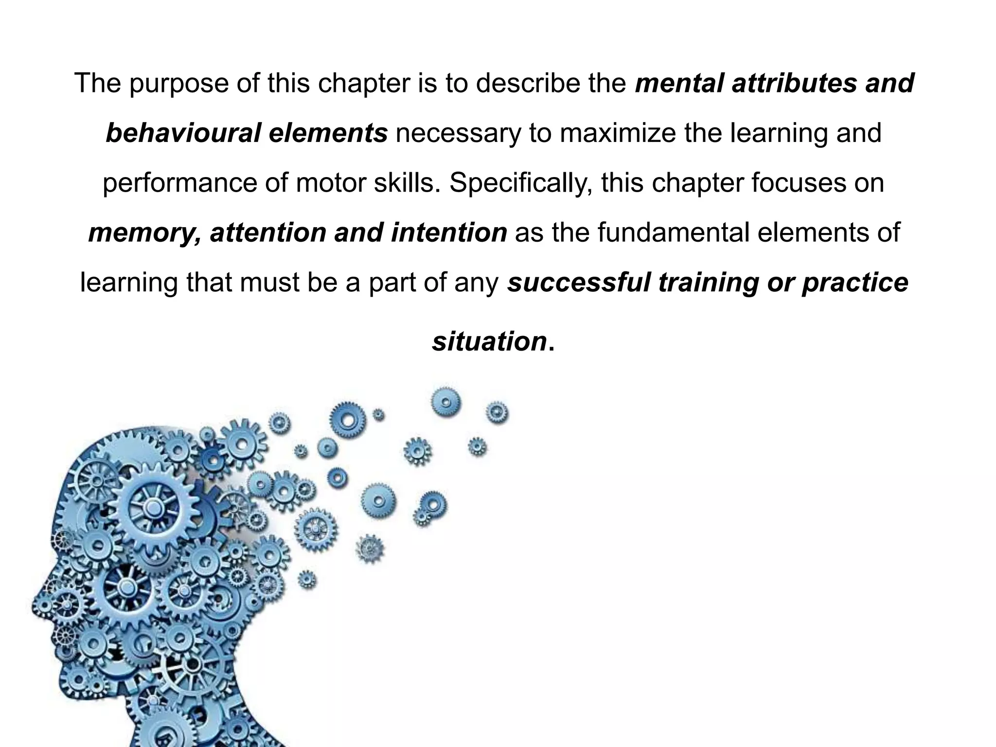 Information Processing and Motor Skill Performance | PPTX