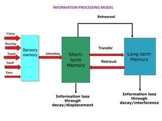 Information Processing Approach in learning | PDF