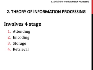 Information processing | PPTX