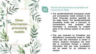 Information Processing and Cognitive Theories of Learning | PPTX