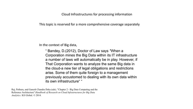 Information processing architectures | PPT