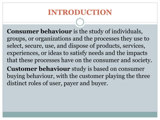 Information processing in consumer behaviour | PPTX | Science