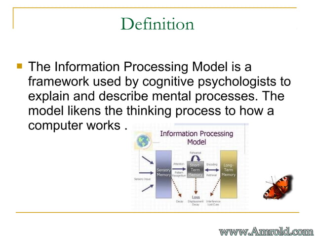 Information processing models | PPT