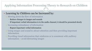 Information processing theory | PPTX