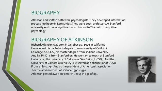 Information processing theory. PPT2.pptx | Data Storage and Warehousing | Computing
