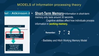 Information Processing Theory-Cog...pptx | Data Storage and Warehousing | Computing