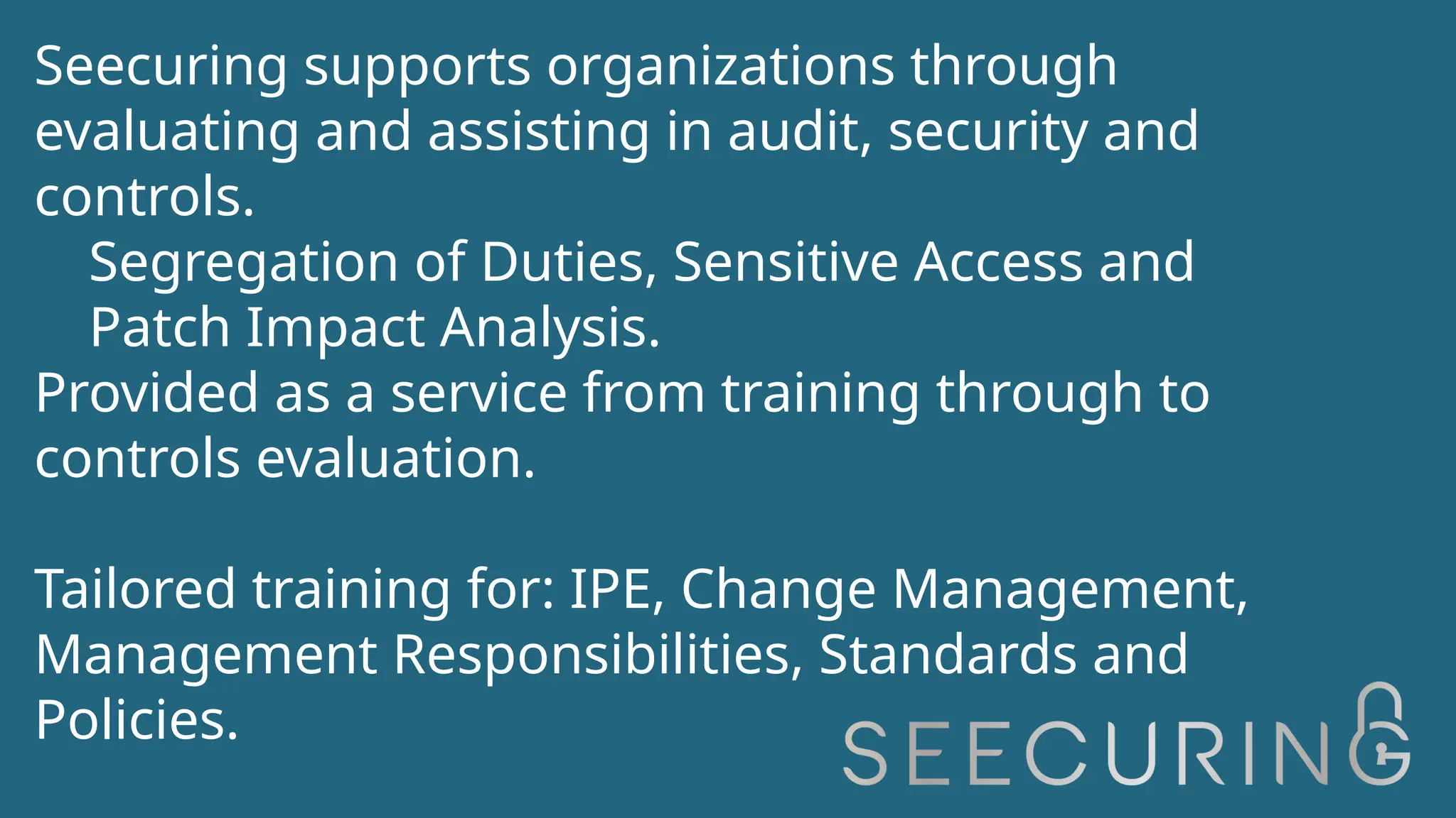 Information Provided by Entity Overview.pptx