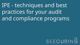 Information Provided by Entity Overview.pptx