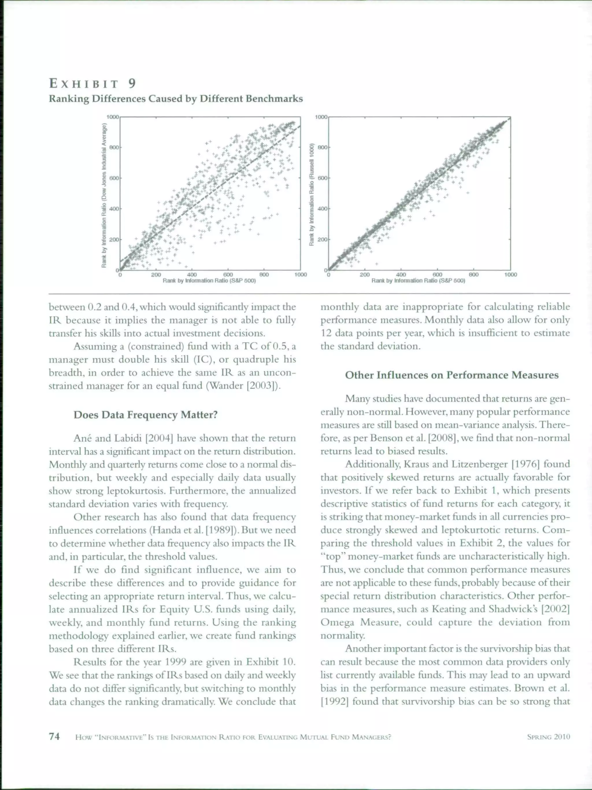 Information ratio mgrevaluation_bossert | PDF