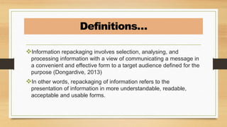 Information Repackaging.pptx