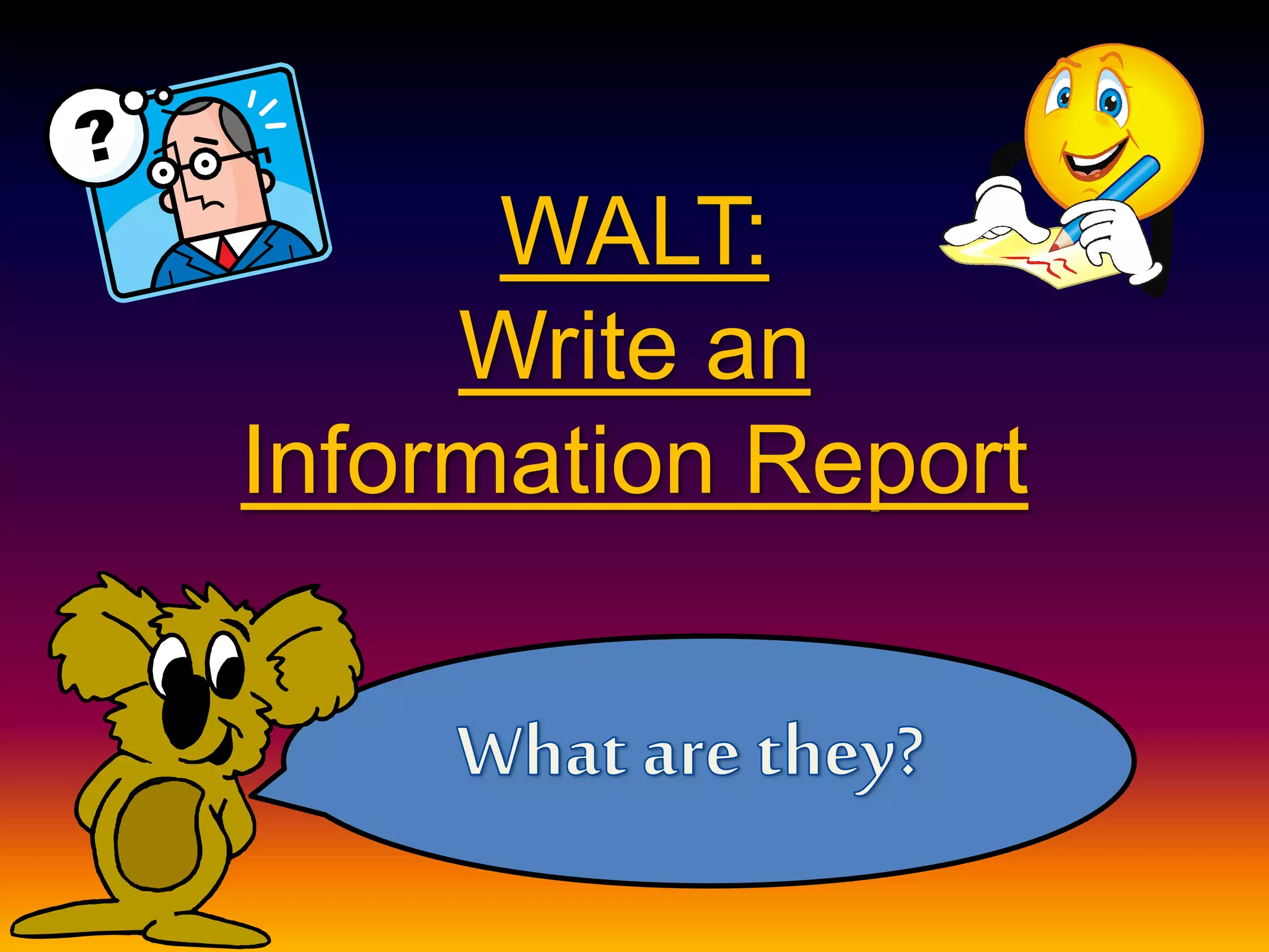 Information report | PPT