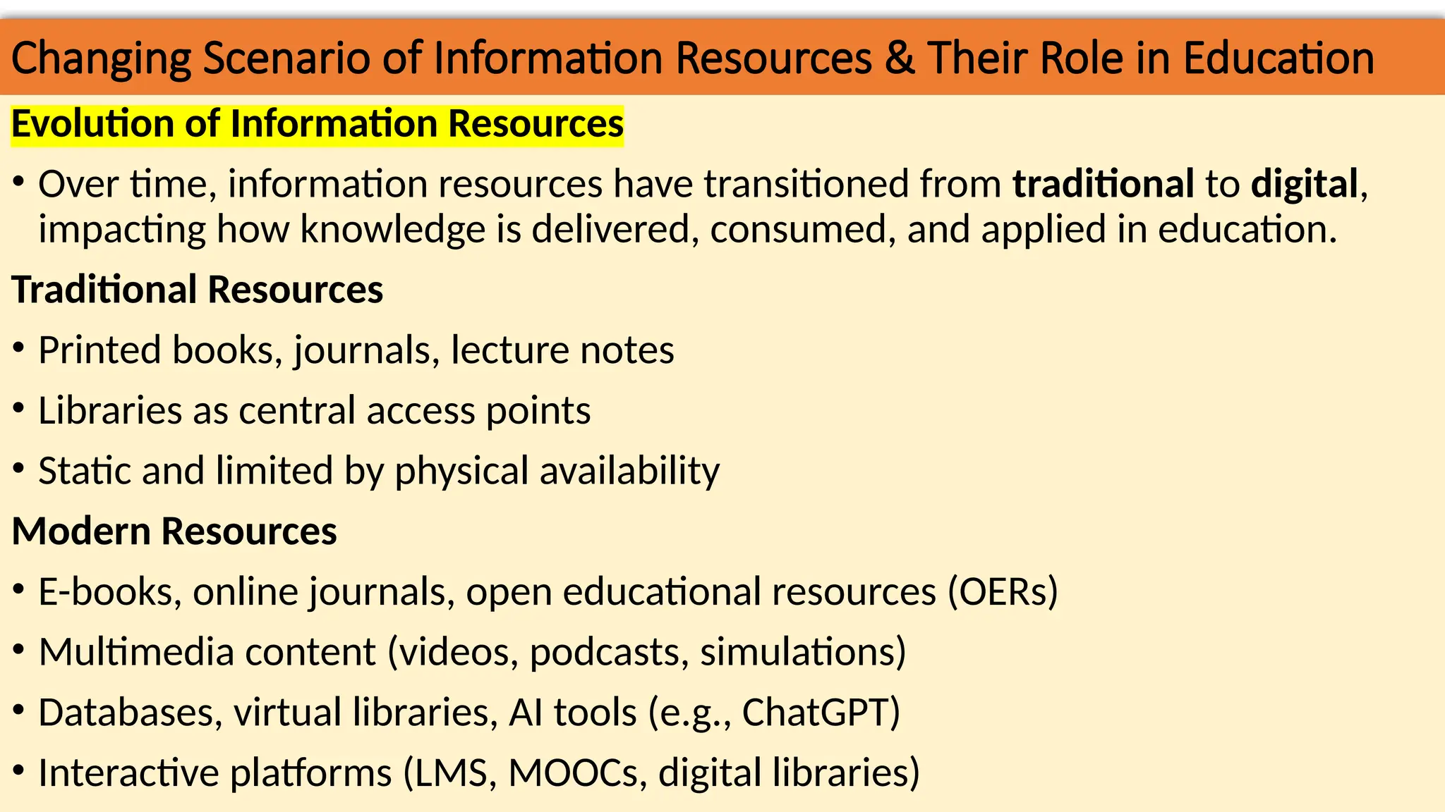 Information Sources & Resource and Various uses_.pptx