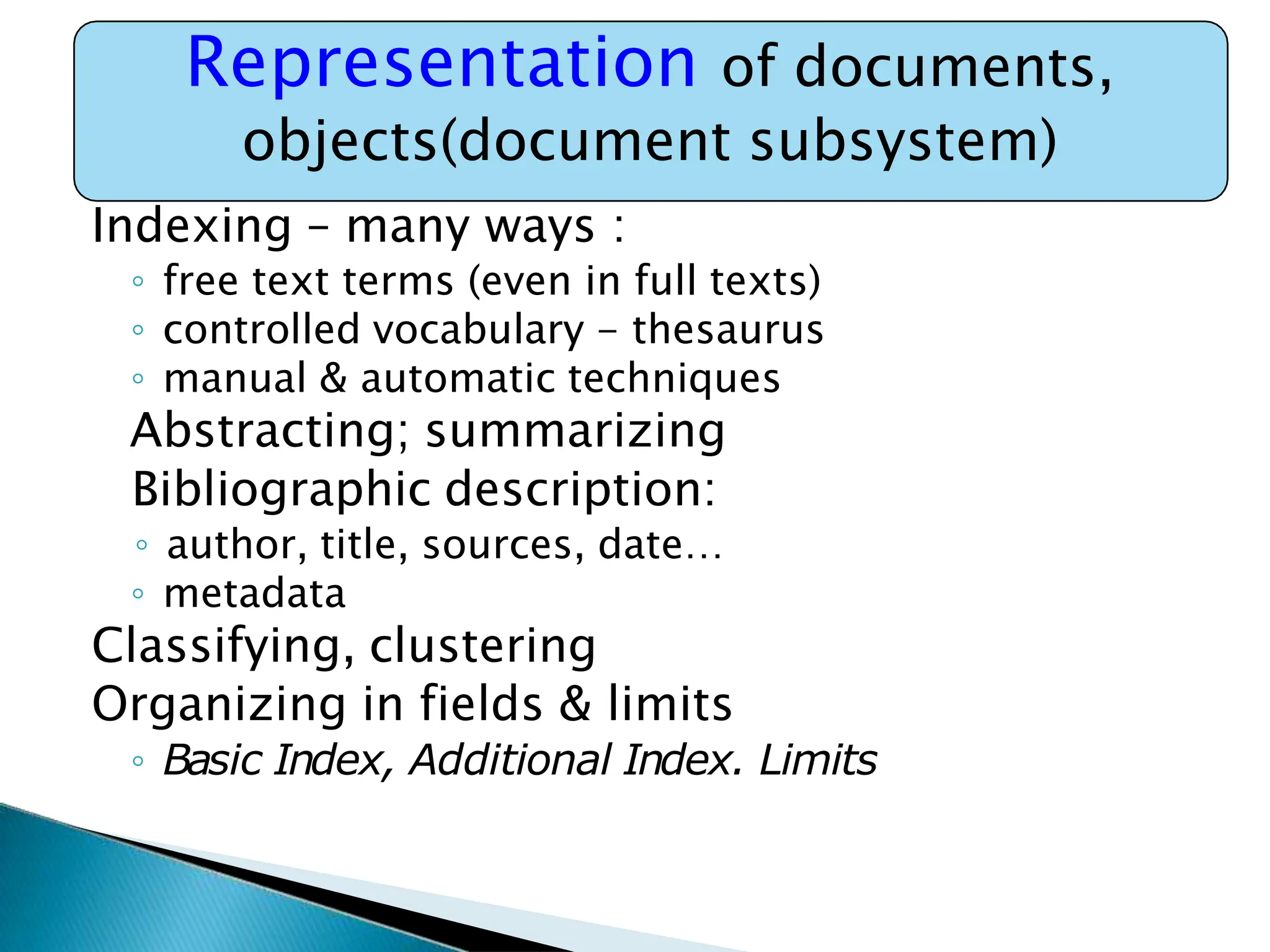 information retrieval in artificial intelligence | PPTX