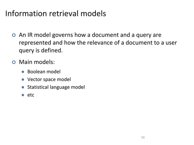 Information Retrieval and Map-Reduce Implementations | PPT