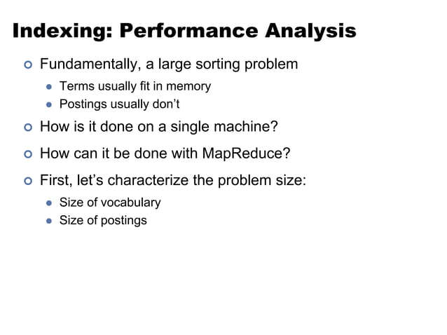 Information Retrieval And Map Reduce Implementations Ppt 4312