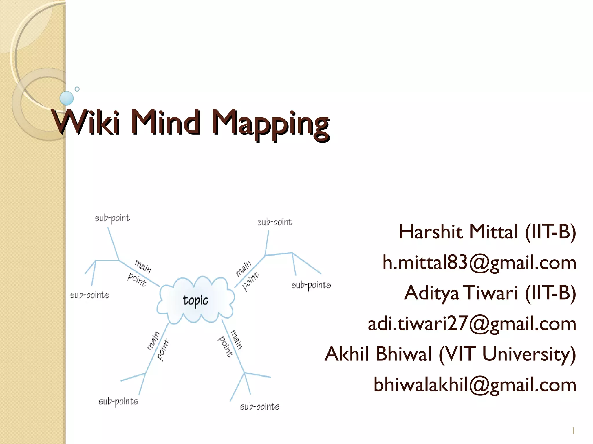 Wiki Mind Mapping | PPT