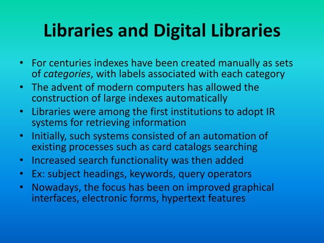 Information Retrieval 1 Introduction To Ir Pptx Databases