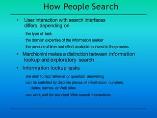 Information retrieval 2 search behaviour and search process | PPTX ...