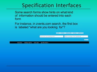 Information retrieval 3 query search interfaces | PPTX