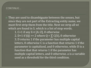 Information retrieval and extraction | PPTX | Web Design and HTML ...