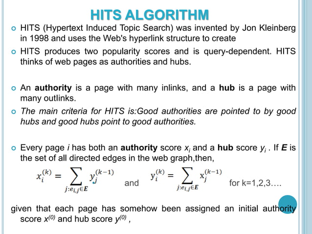Information retrival system and PageRank algorithm | PPTX | Databases | Computer Software and ...