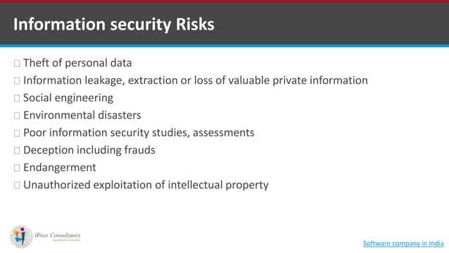 Information risk management | PPTX