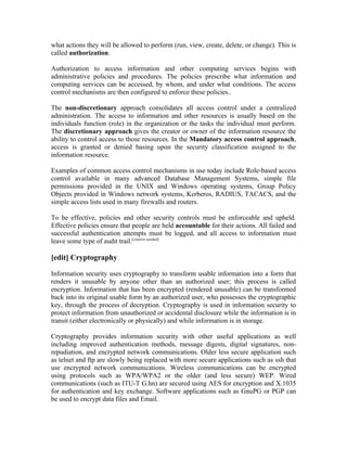 Information security | PDF