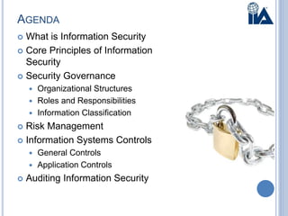 Information security | PPTX | IT and Internet Support | Internet