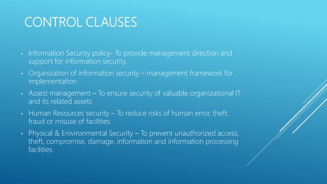 Information security | PPTX | IT and Internet Support | Internet