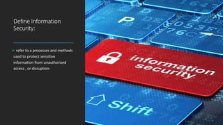 Information security | PPTX