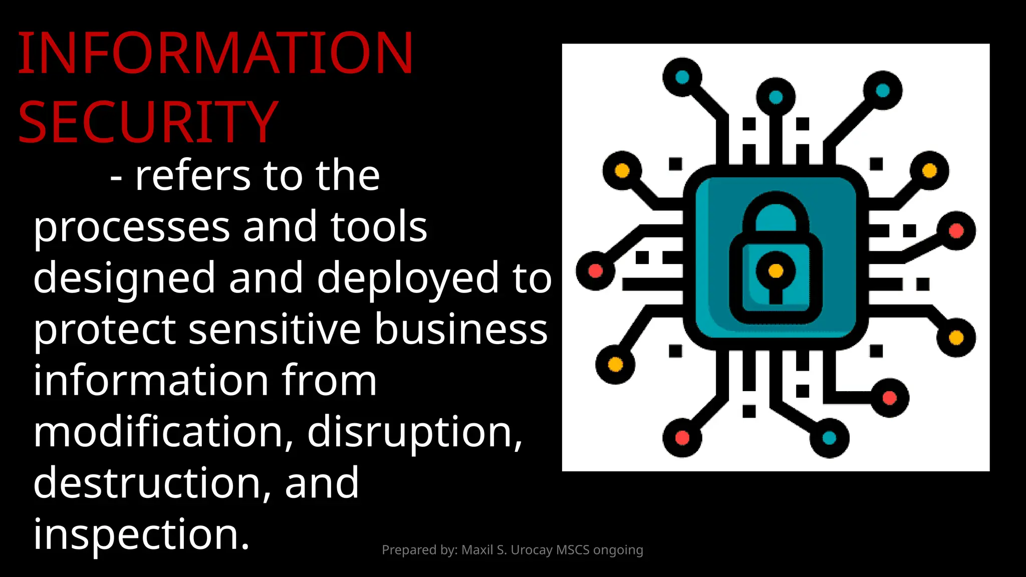 What is Information Security? Basic Lesson | PPTX